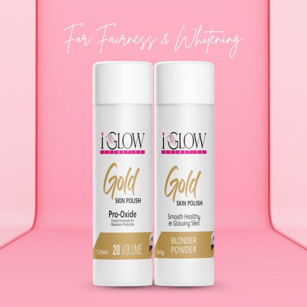Gold Skin Polish For Skin Fairness & Whitening - Glowing Locks Skin ...